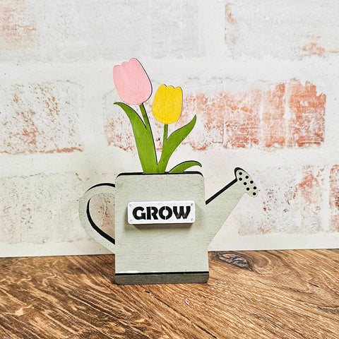 GROW WATERING CAN POP OUT KIT – Planks and Paint DIY Workshop & Boutique