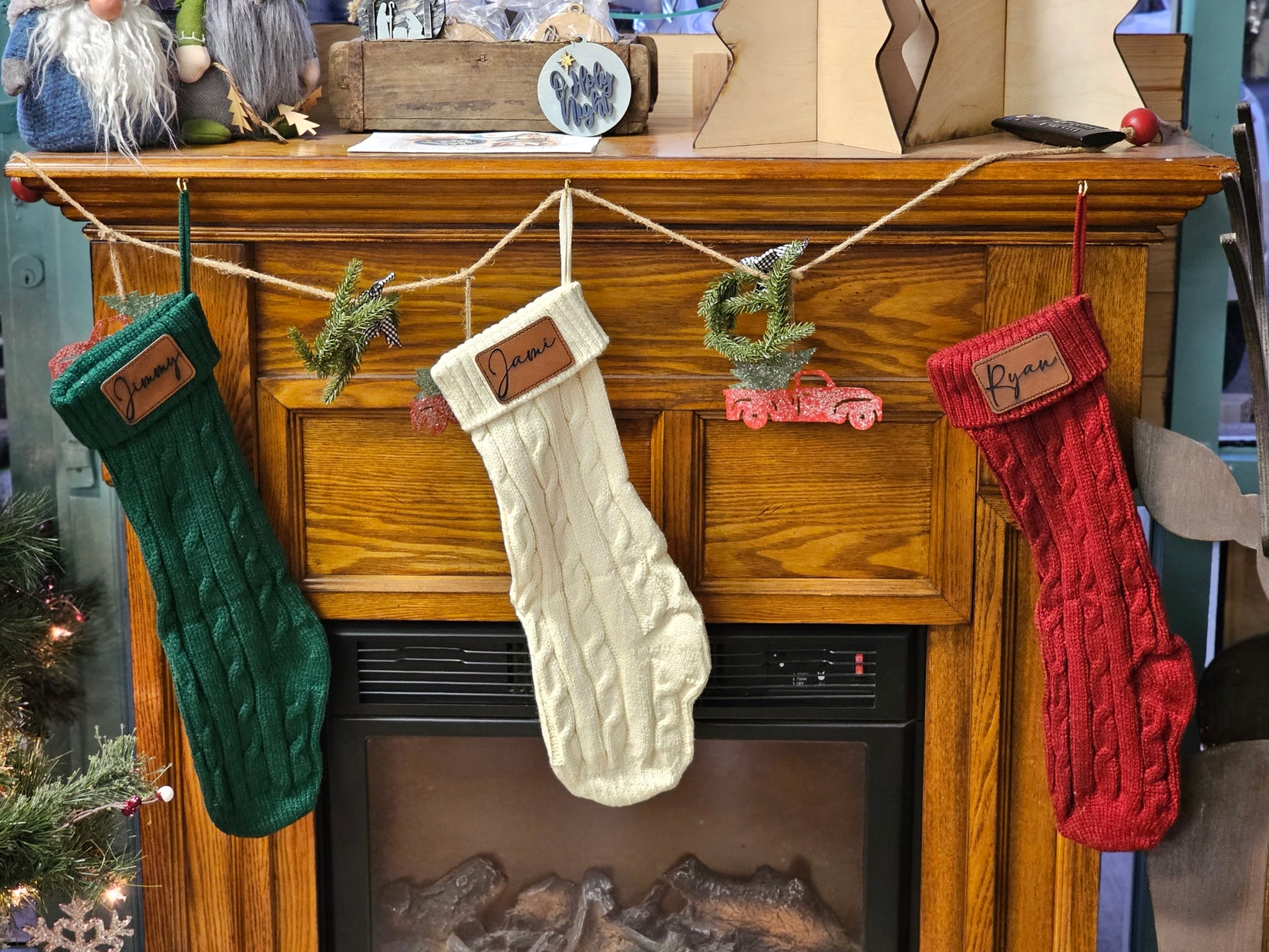 Personalized Stockings – Planks and Paint DIY Workshop & Boutique