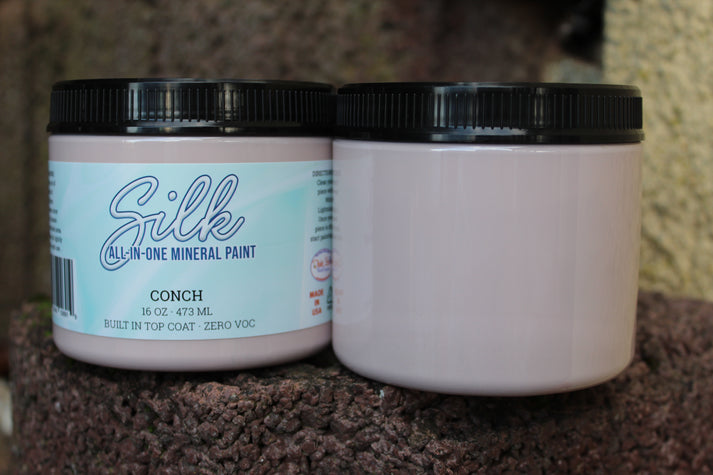 Conch Silk All-In-One Mineral Paint – Planks and Paint DIY Workshop ...